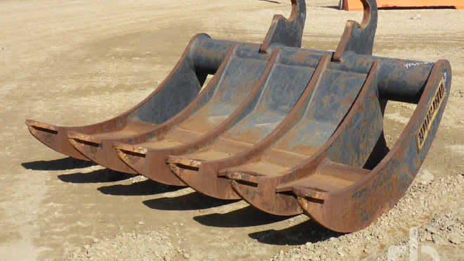 Excavator Rakes from top manufacturers available | Ritchie Bros.