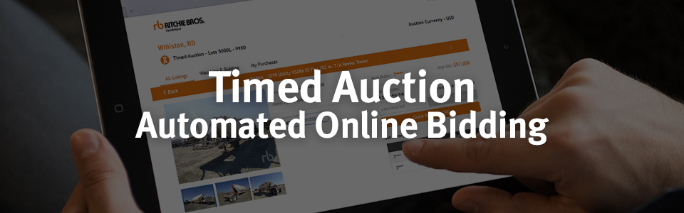 Bid in a Timed Auction | Ritchie Bros. Auctioneers