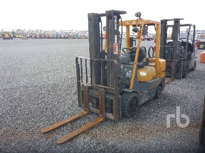 1990 TCM 6000 FCG30-3HL Forklift