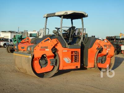 2012 HAMM HD120VO Tandem Vibratory Roller