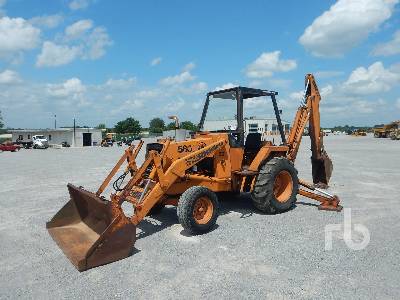 1976 CASE 580C Loader Backhoe