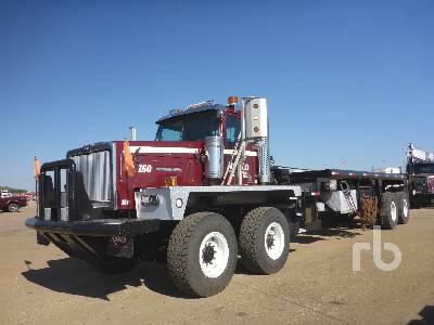 2013 WESTERN STAR 6900XDG 8x8 T/A T/A Bed Truck