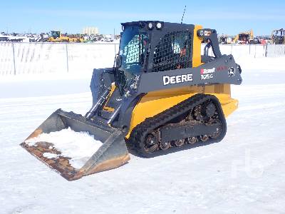 2019 JOHN DEERE 325G 2 Spd Multi Terrain Loader