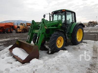 2002 JOHN DEERE 6420 MFWD Tractor