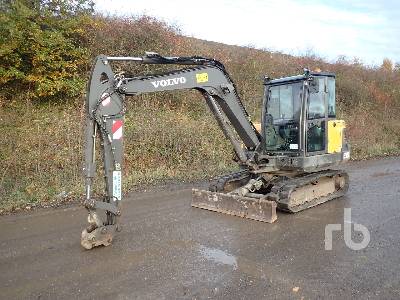 2016 VOLVO EC55C Midi Excavator (5 - 9.9 Tons)