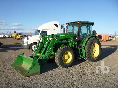 2014 JOHN DEERE 6115D MFWD Tractor