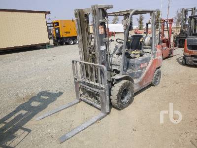 2016 TOYOTA 8FGU25 4500 Lb Forklift