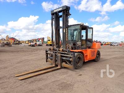 2013 DOOSAN D130S 27750 Lb Forklift
