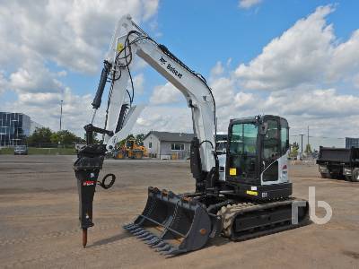 2015 BOBCAT E85 Midi Excavator (5 - 9.9 Tons)