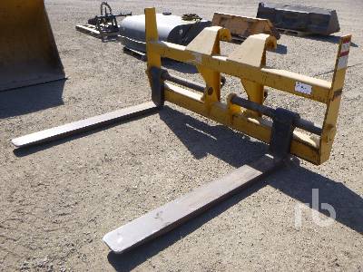 WBM Q/C 72 In. Wheel Loader Forks