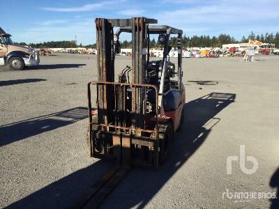 2006 Toyota 7FGU25 4500 lb Pneumatic Tire Forklift
