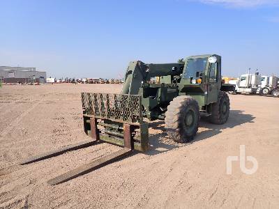 1990 LULL 10K 10000 Lb 4x4x4 Telescopic Forklift