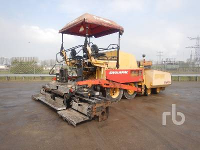 2005 DYNAPAC F161-8W Pneumatic Asphalt Paver
