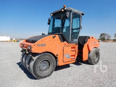 2007 HAMM HD150TT 8 Wheel Pneumatic Roller