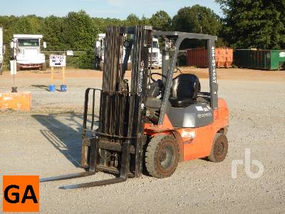TOYOTA 7FGU25 4500 Lb Forklift