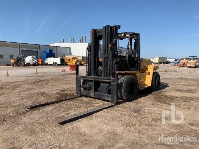 2003 Yale GP210 16100 lb Diesel Pneumatic Tire Forklift