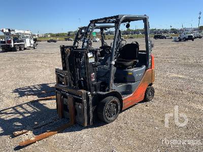 2010 Toyota 8FGCU20 4000 lb Cushion Tire Forklift