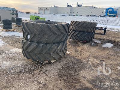 Quantity of (4) Michelin 650/65R38 Tires Fits - Miller 4275 Sprayer