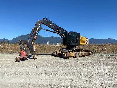 2015 Cat 552-2 Leveling Steep Slope Track Harvester