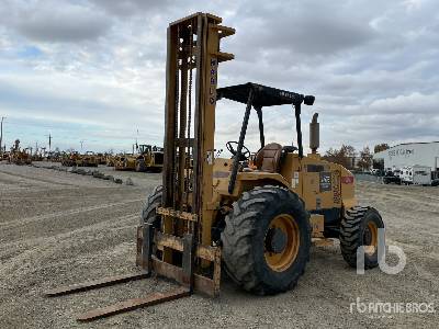 2012 Harlo HP6500 6500 lb 4x4 Rough Terrain Forklift