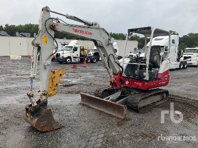 2017 Takeuchi TB240 Mini Excavator