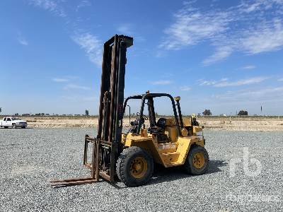 1989 Cat R80 8000 lb 4x4 Rough Terrain Forklift