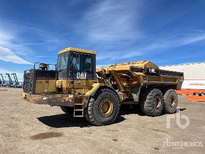 2001 CAT D400E Ejector Articulated Dump Truck