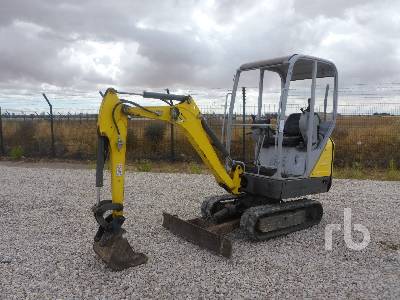 2015 WACKER NEUSON 1404 Mini Excavator (1 - 4.9 Tons)