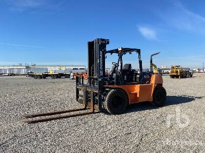 2008 Doosan D80S5 16250 lb Diesel Pneumatic Tire Forklift
