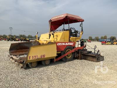 2006 Dynapac F121-6W Wheel Asphalt Paver
