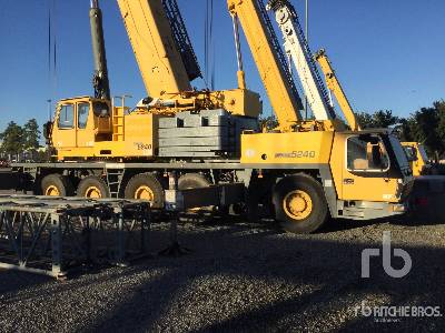 2001 GROVE GMK5240 240 ton 10x8x10 All Terrain Crane in Humble, Texas ...
