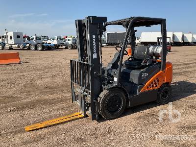 2019 Doosan G25N-7 4600 lb LPG Pneumatic Tire Forklift