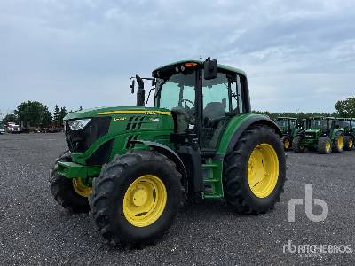 2014 John Deere 6125M 4WD Tractor