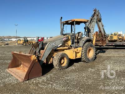 2008 JOHN DEERE 710J 4x4 Loader Backhoe in Perris, California, United ...