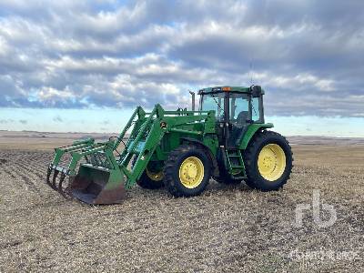 1997 JOHN DEERE 7210 MFWD Tractor in Baldwinton, Saskatchewan, Canada ...