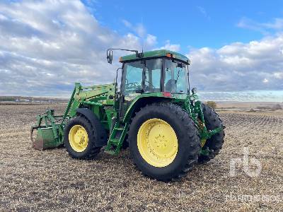 1997 JOHN DEERE 7210 MFWD Tractor in Baldwinton, Saskatchewan, Canada ...