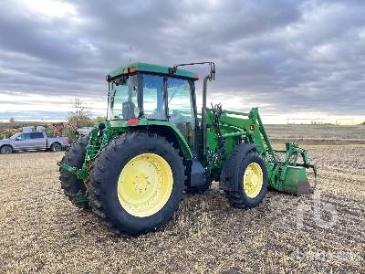 1997 JOHN DEERE 7210 MFWD Tractor in Baldwinton, Saskatchewan, Canada ...